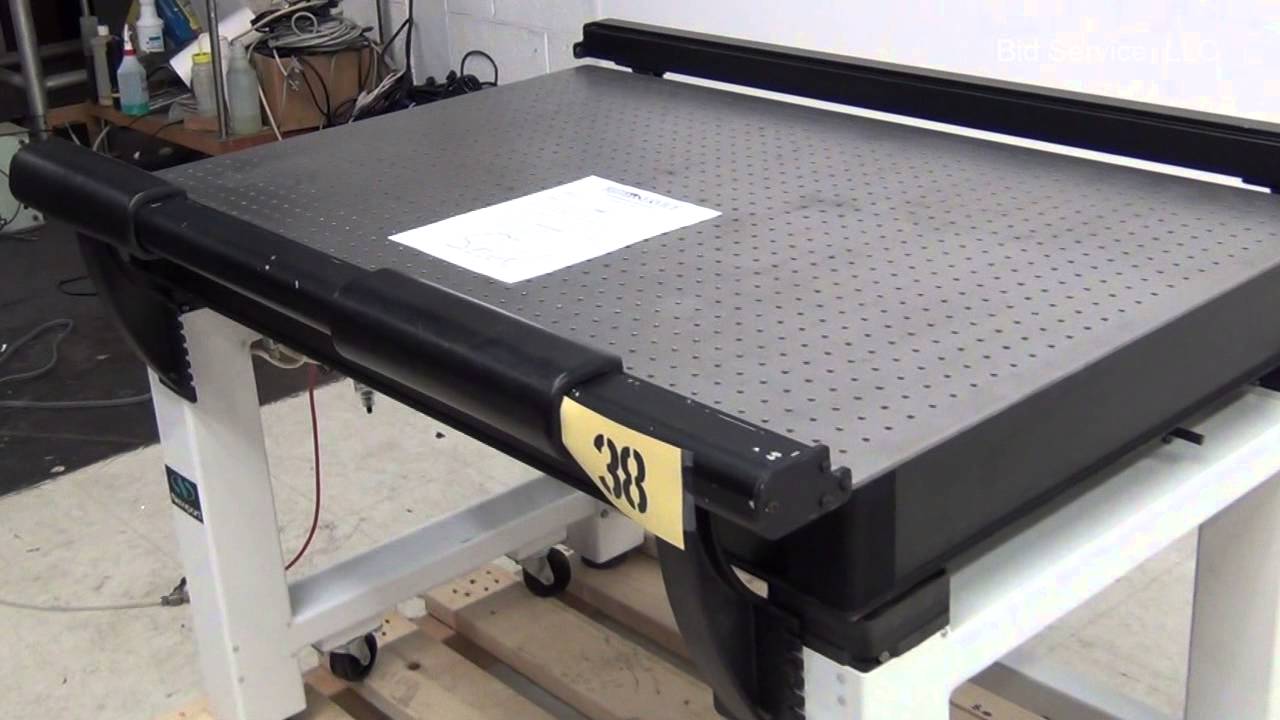 Newport VH3048W-OPT Vibration Isolation Table #59939 - YouTube
