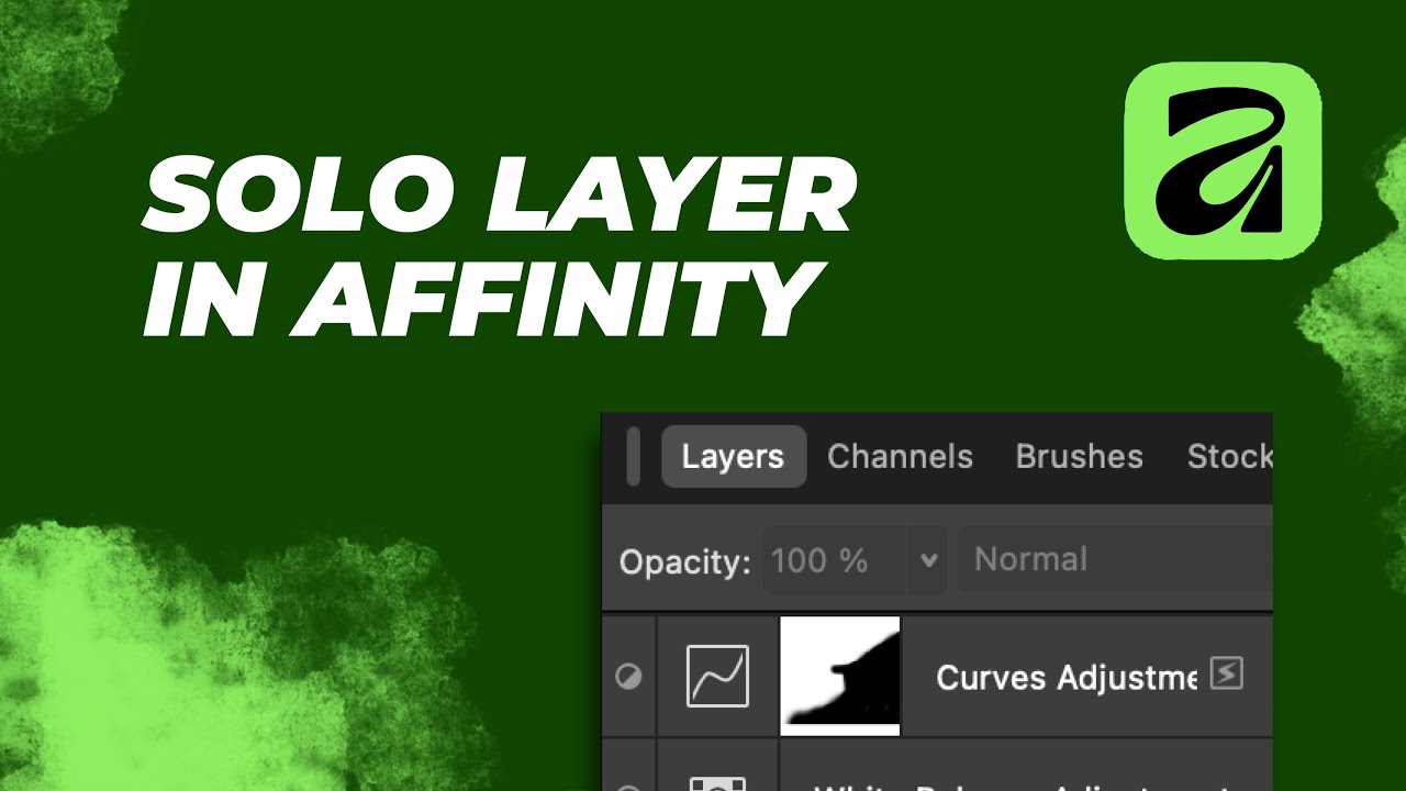 Master the Solo Layer Feature in Affinity DESIGN! - YouTube