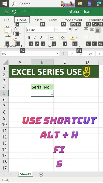 Excel Series: Use These Tips to Work Smarter, Not Harder #excel - YouTube