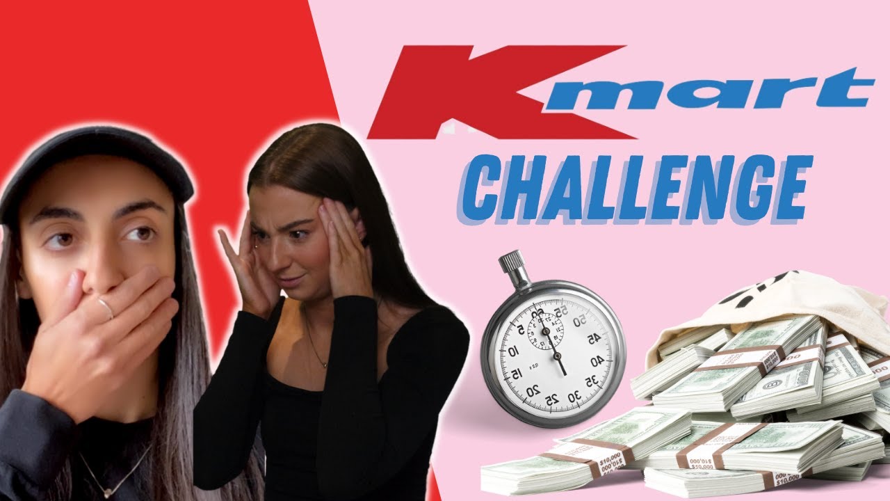 K-MART CHALLENGE: $300 IN 30 MINUTES!? - YouTube