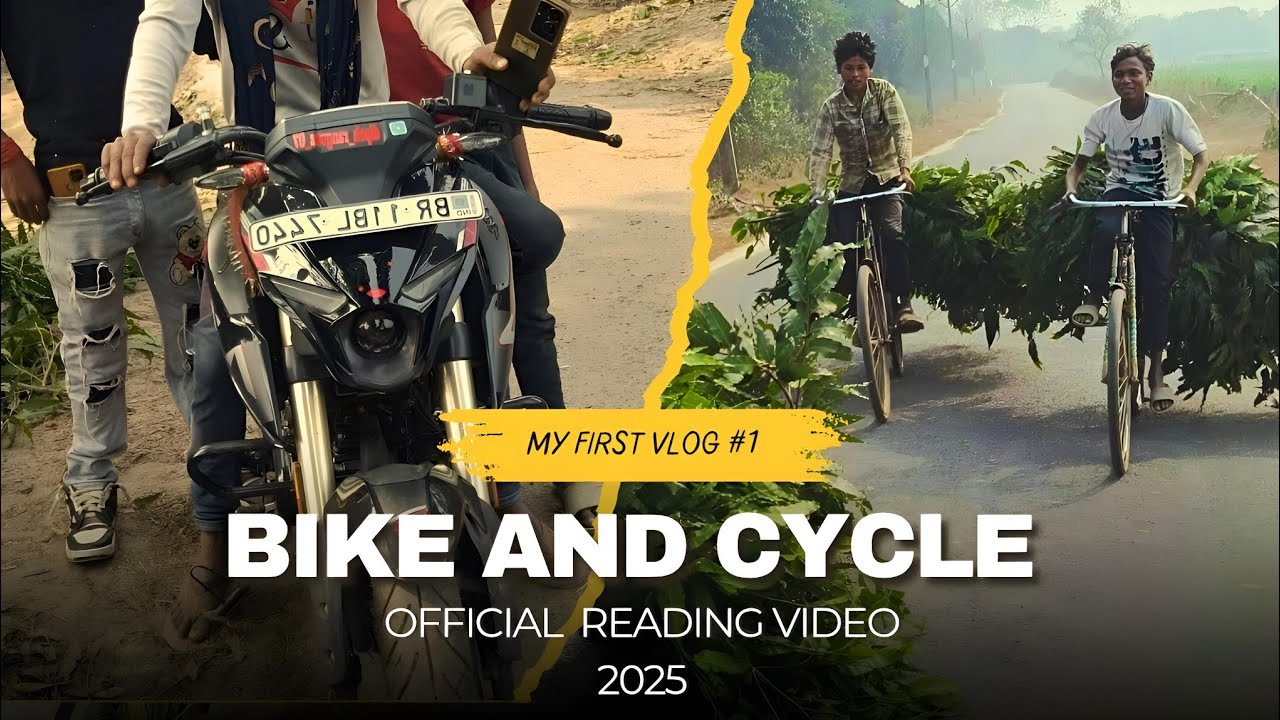 #vlog My first Travel vlog 2025 | dipak rangvaz ka New vlog video Bike reading #dipakrangvazvlog ...