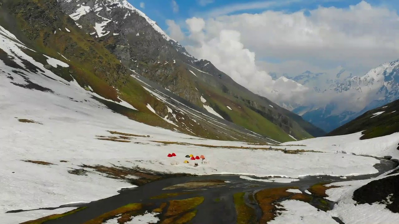 Drone shot of baba pass_Kinnaur pin valley - YouTube