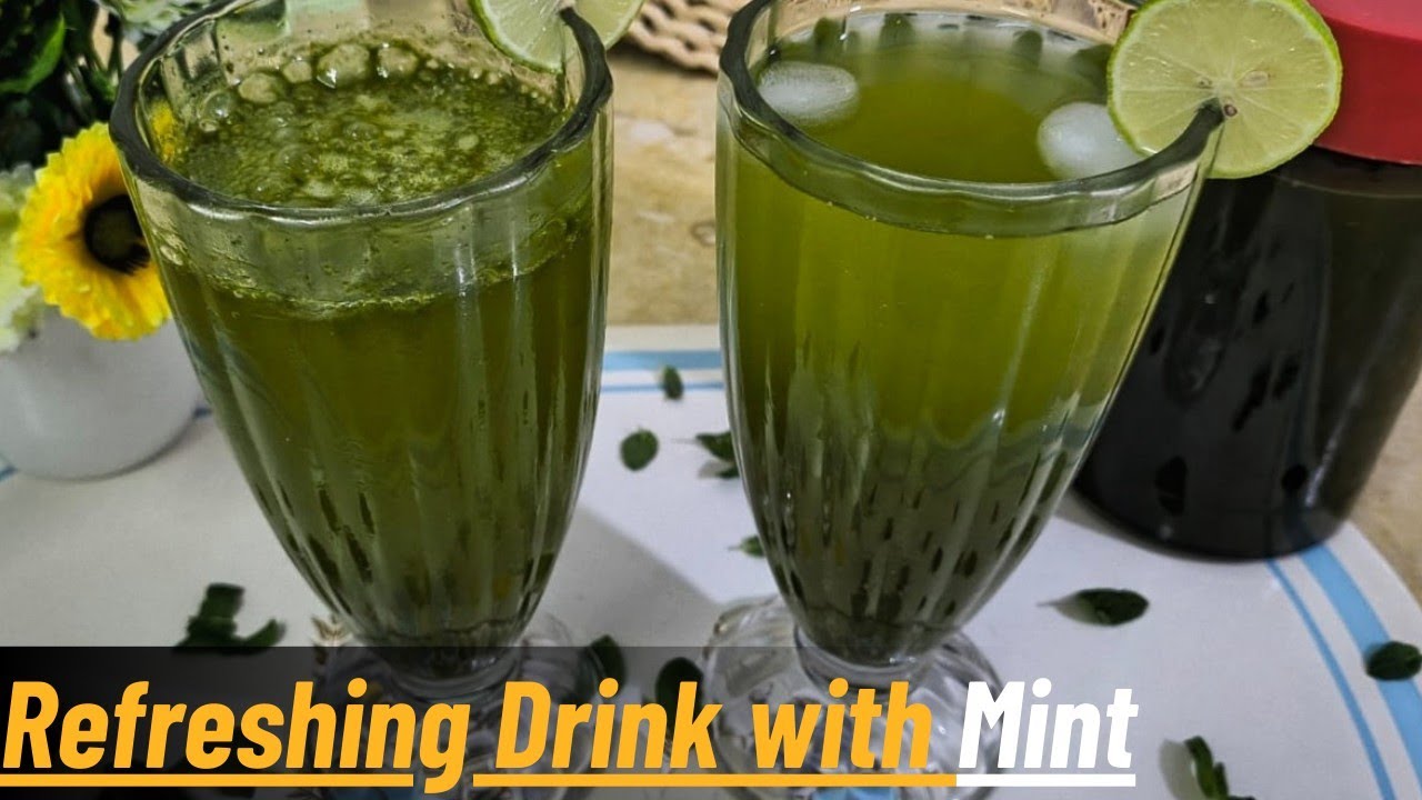 How to make Mint Syrup|Refreshing Iftar Drinks Recipe|Best Drinks ...