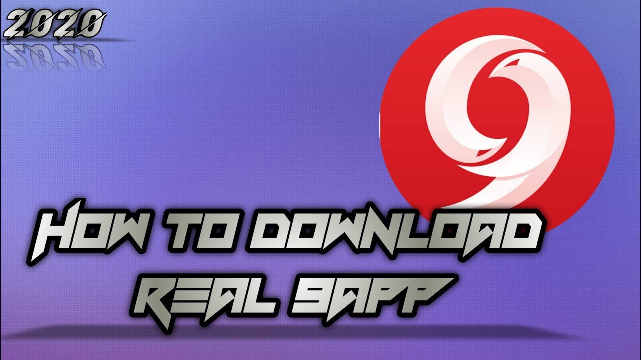How to download 9 app real app|2020 |@tanujneel - YouTube