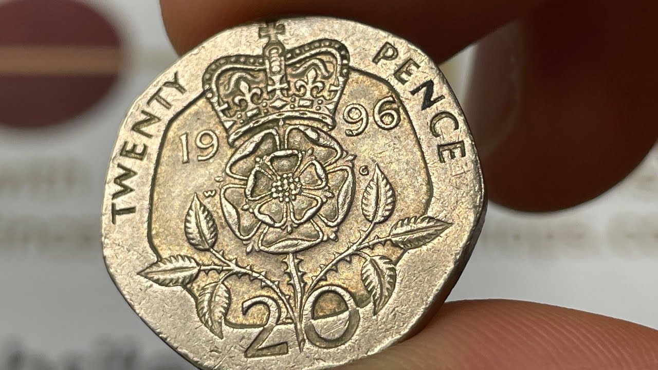 1996 United Kingdom 20 Pence Coin • 20p • Values, Information, Mintage ...