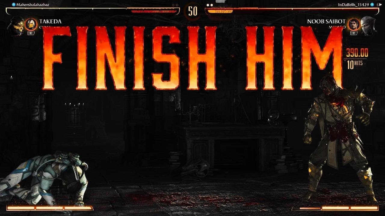 MK1 - Insane Noob saibot Embrace Khaos comeback - YouTube