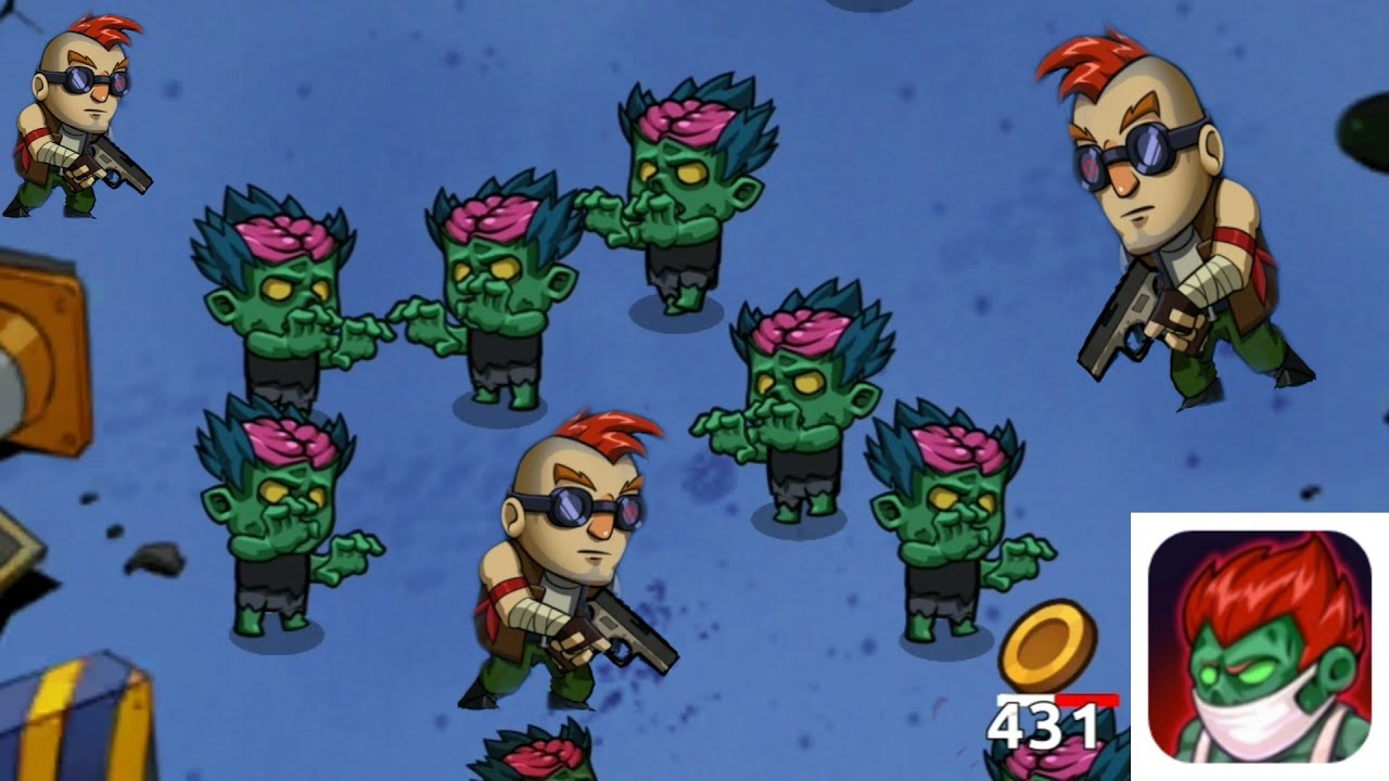 ZOMBIE IDLE DEFENSE NEW GAMEPLAY WALKTHROUGH PART 2 | LEVEL 4 & 5 ...