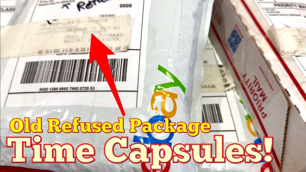 TIME CAPSULES! OPENING REFUSED PACKAGES FROM 5 YEARS AGO! - YouTube