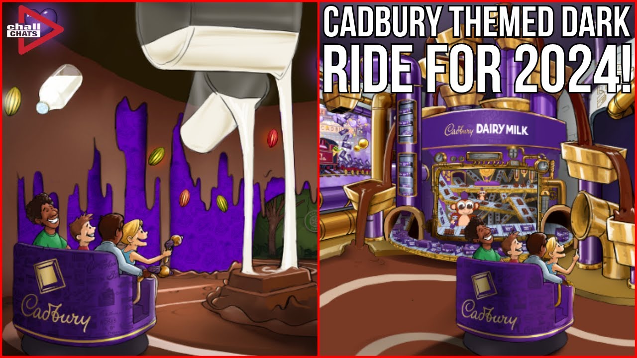 Cadbury World Will Open A New Dark Ride In 2024! | Cadabra Will Close ...