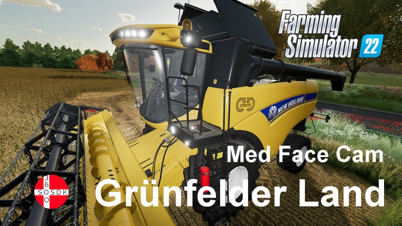 Dansk Farming Simulator 2022 Live - Nu med Face Cam - YouTube