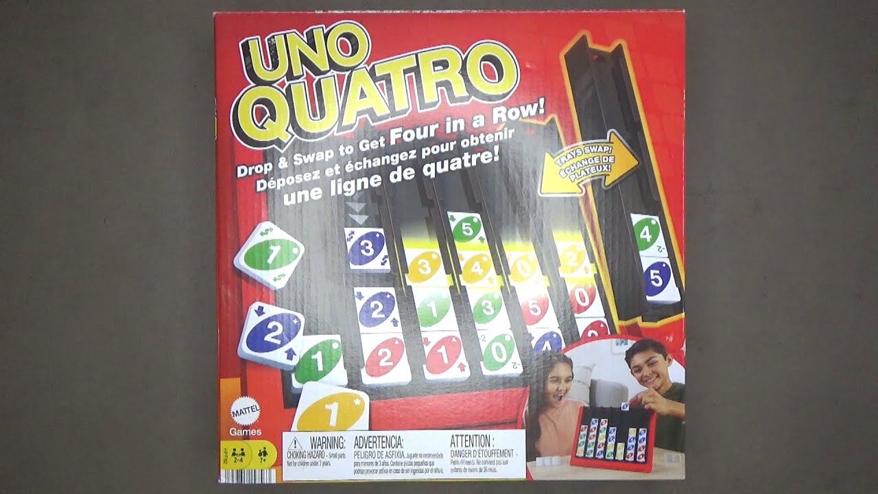 How To Play UNO Quatro - YouTube