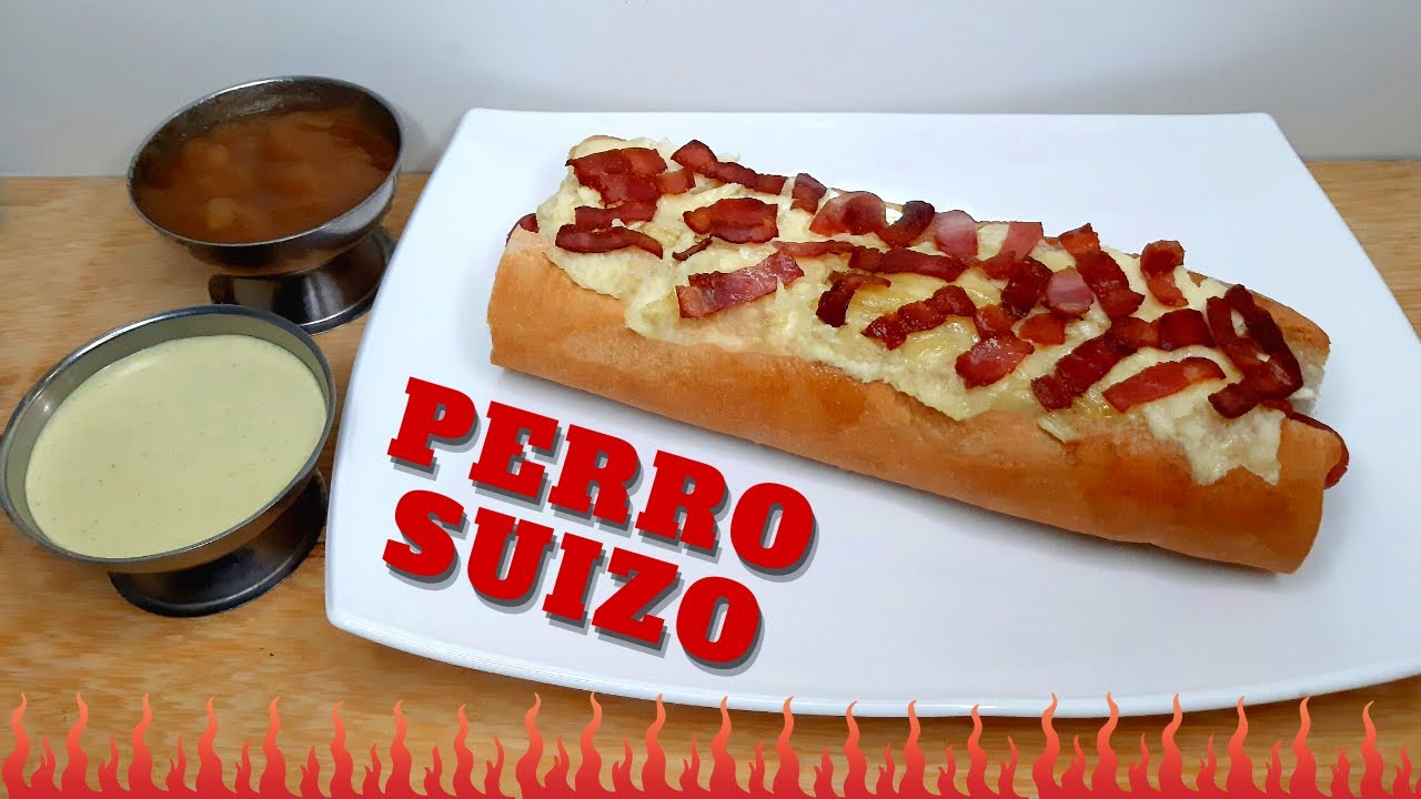 COMO PREPARAR EL PERRO SUIZO FACIL Y RAPIDO 😋 - YouTube