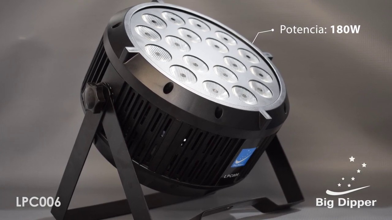 Led Par 18x10 (6 en 1) | LPC006 - YouTube