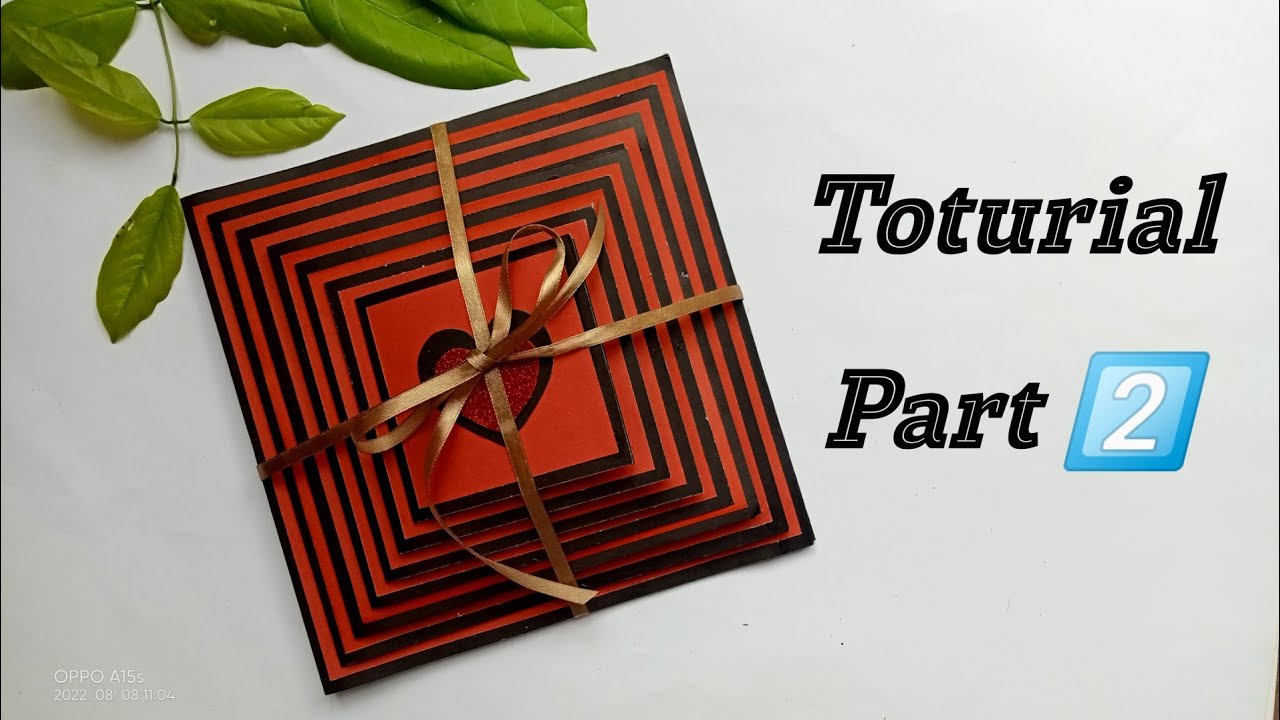 How to make pyramid Card ¶ Maze Card Toturial part-2 ¶ DIY Tower Card ...