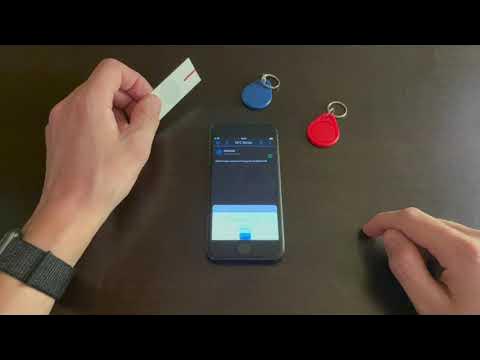 How to write on a NFC tag? - NFC for iPhone - YouTube