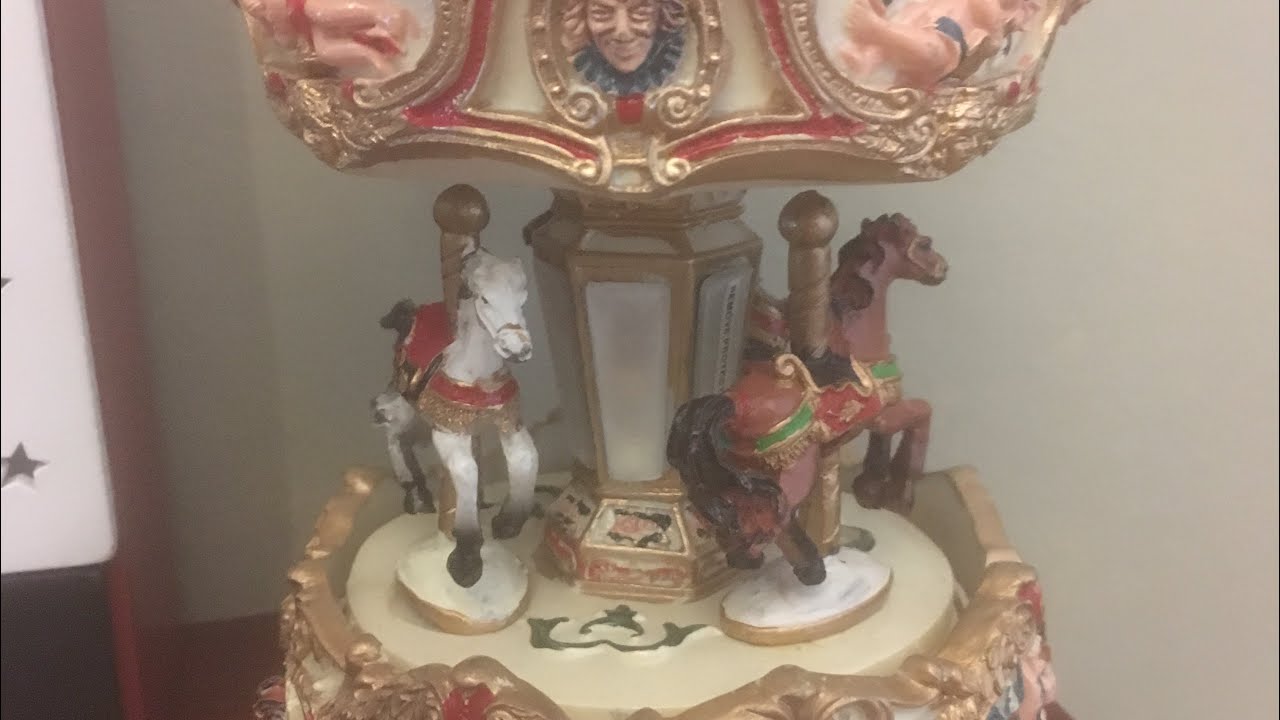 Clockwork musical carousel roundabout. 27th November 2019 - YouTube