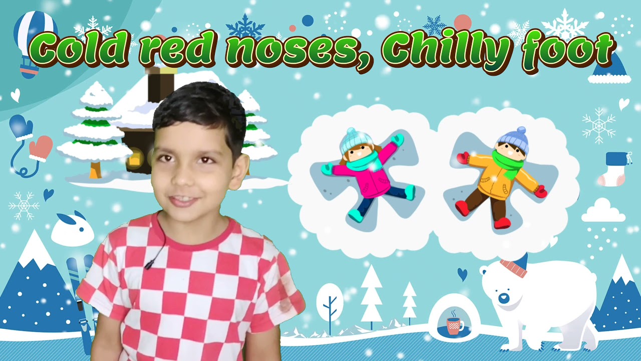 Winter Season poem with lyrics in english| Winter songs for kids ...