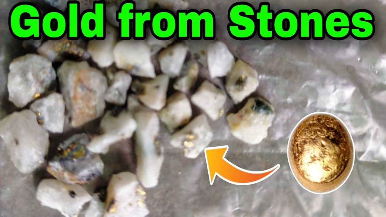 Gold Recovery from stone without Acid/Gold Recovery from Rock by Heat # ...