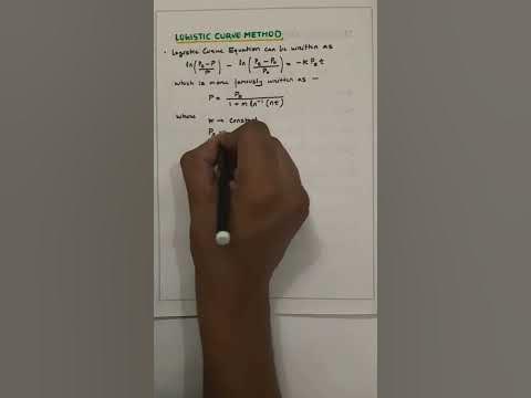 Logistic Curve Method | S-Curve | Population Forecasting | Environment ...