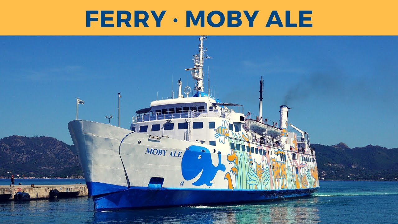 Arrival of ferry MOBY ALE in Portoferraio (Moby Lines) - YouTube
