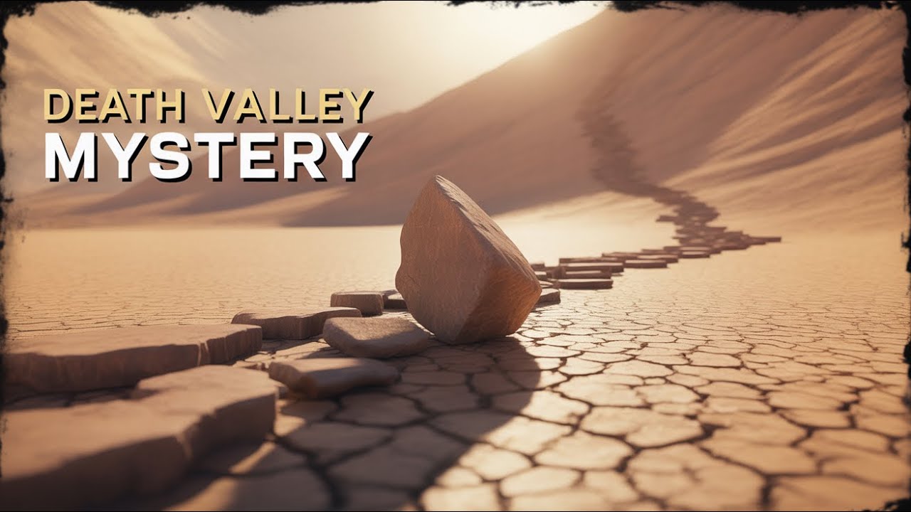 The Moving Stones of Death Valley – USA - YouTube