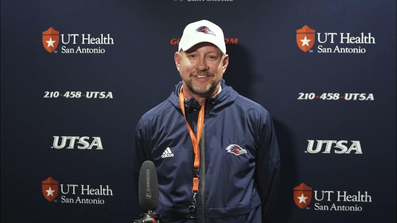 UTSA Head Coach Jeff Traylor Post Spring Practice Interview 3.7.24 ...