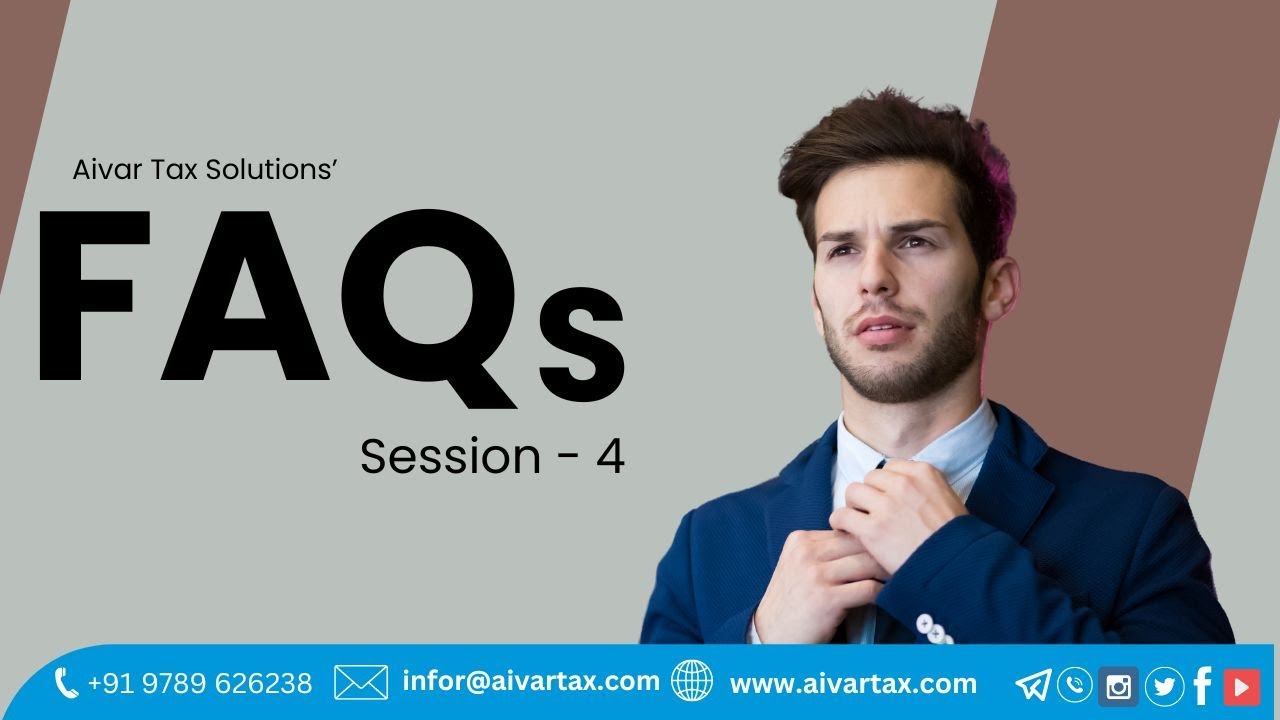 GST FAQs Session 4 in English - YouTube