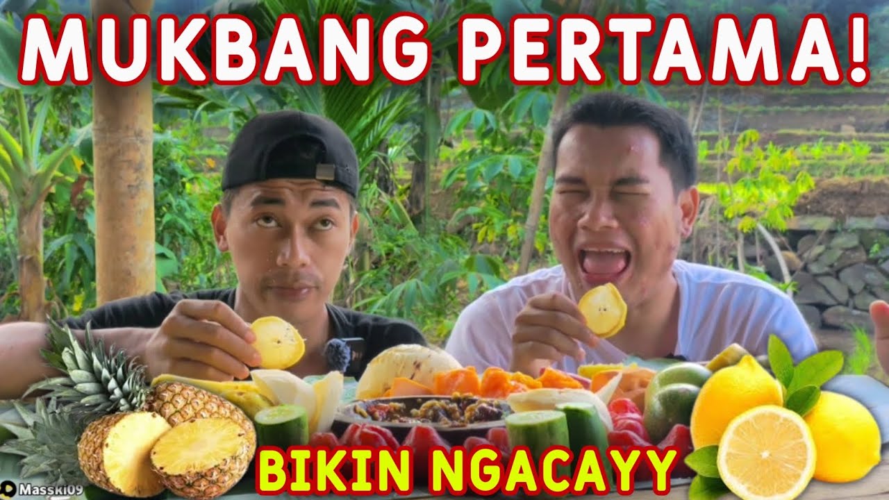 MUKBANG PERTAMA KALI | BIKIN NGACAY |Sambal Gula, Buah Lemon,Buah Nanas & Buah Buahan Asem ...