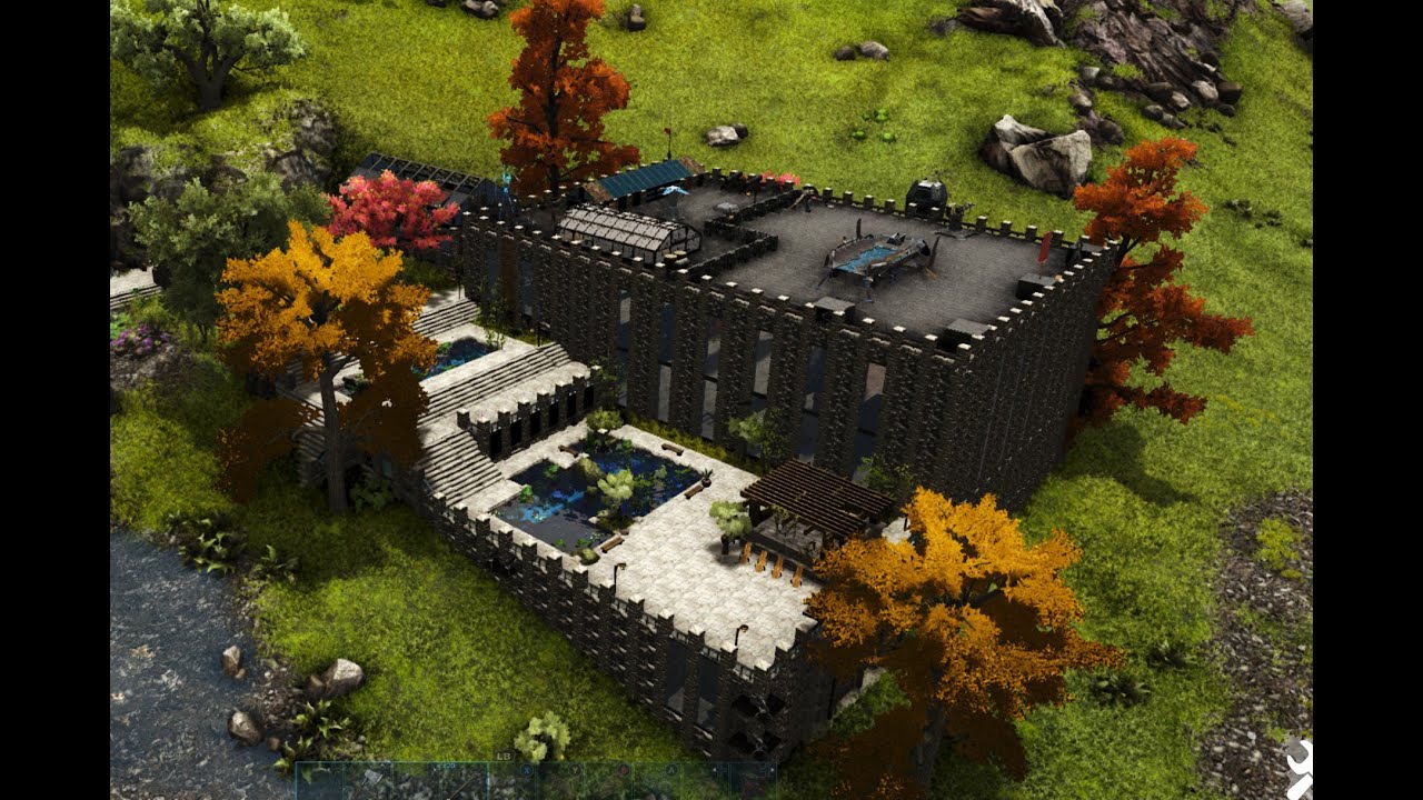 Ark Evolved Waterfall Base - YouTube