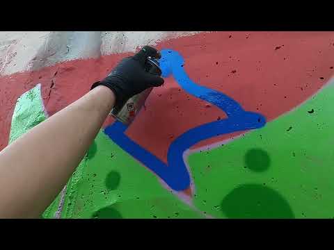 Graffiti A Harfi Çizimi ve Graffiti Harf Üzerine Çalışma Tekinkleri - HAK GRAFF