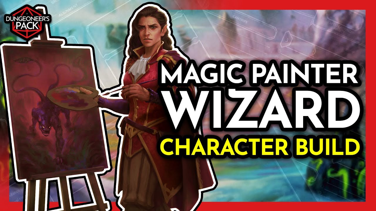 Paint The Town Red with this Painter Inspired Order of Scribes Wizard ...