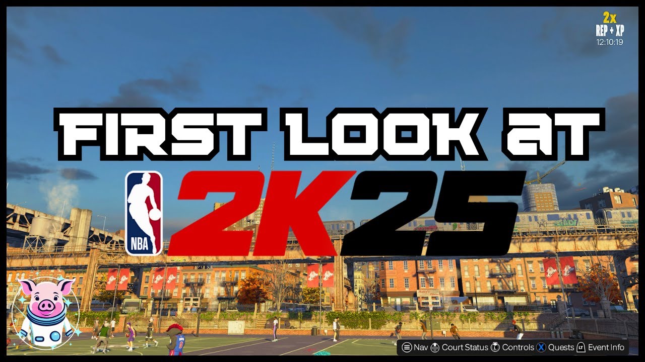 First look at NBA2k25: Exploring the City! #nba2k25 #eternalneptune ...