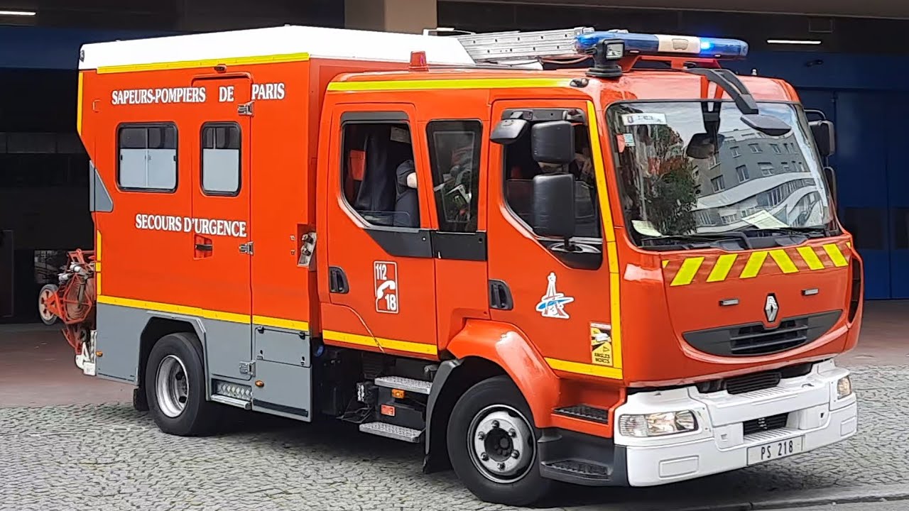 [BSPP] Départ BEA PS 218 Masséna en urgence - YouTube