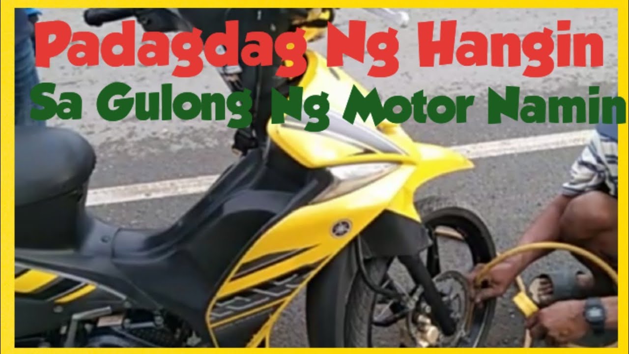 Padagdag Ng Hangin Sa Gulong Ng Motor Namin - YouTube