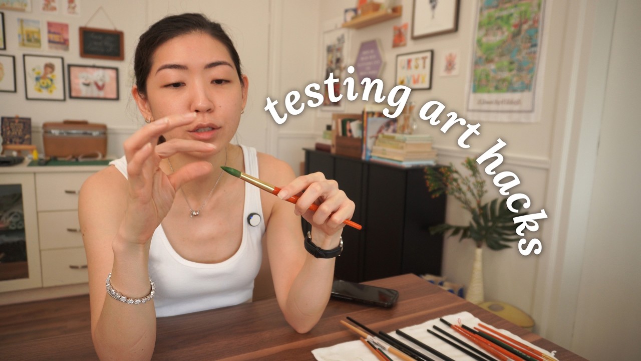 How I fixed my paint brushes for free! (mostly) - YouTube