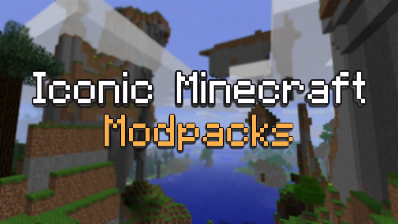 Let's Talk About The Most Iconic Minecraft Modpacks - YouTube