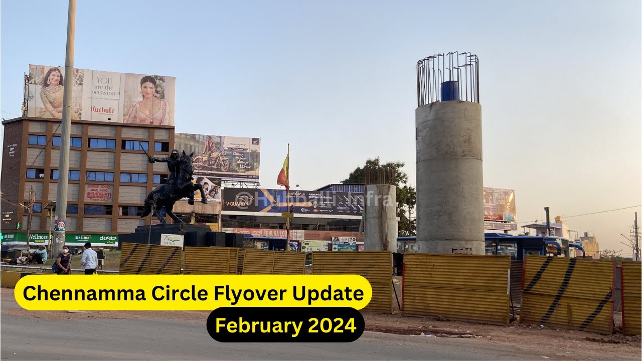 Chennamma Circle Flyover Hubli : February 2024 update - YouTube