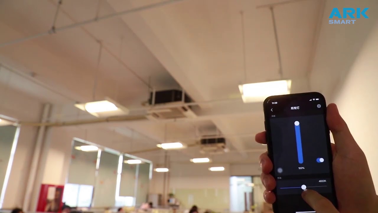 Commercial & Industrial smart lighting system with Bluetooth mesh ...