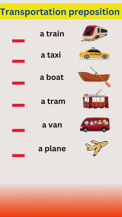 transportation preposition | transportation song #englishsentences # ...