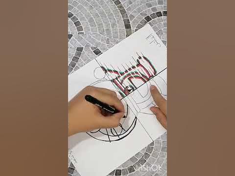 رسمة اربع اقسام p. 2 | #reels #shorts #رسم - YouTube
