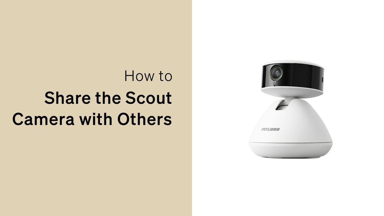 Scout Smart Camera: How to Share Scout with Others - YouTube