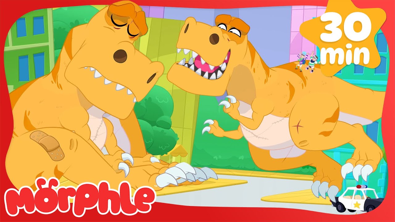 Dinosaur Get's A Boo Boo 🦖 Morphle Dinosaurs 🦕 Cartoons for Kids ...