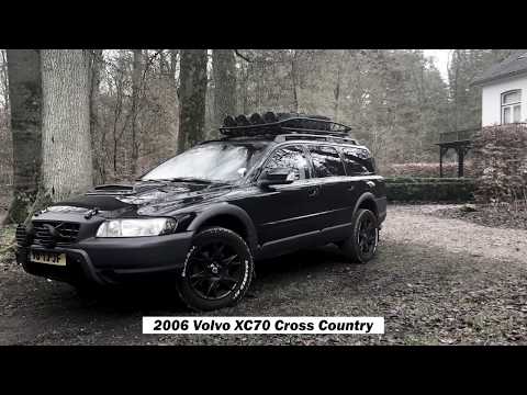Lifted Volvo XC70 Cross Country with Off Road Modifications and a Roof Rack