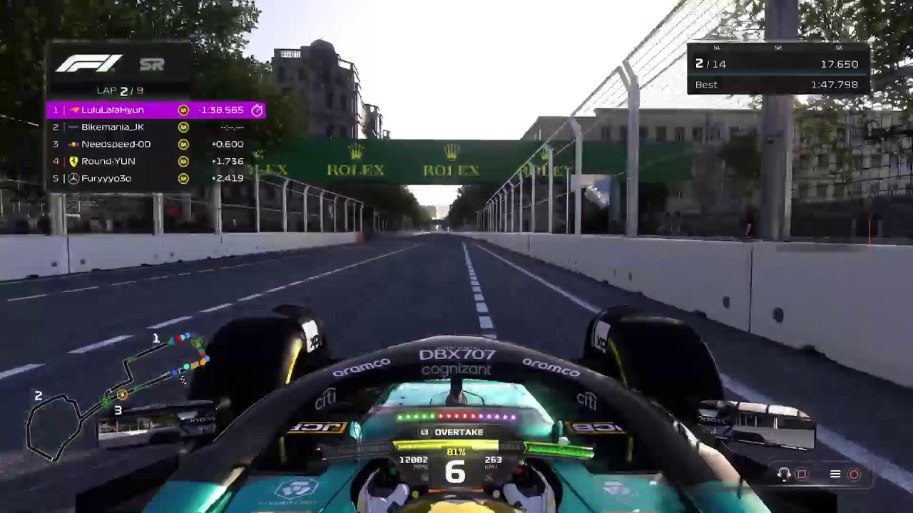 [PS5] [CF S9] F1 23 Azerbaijan GP - Race - YouTube