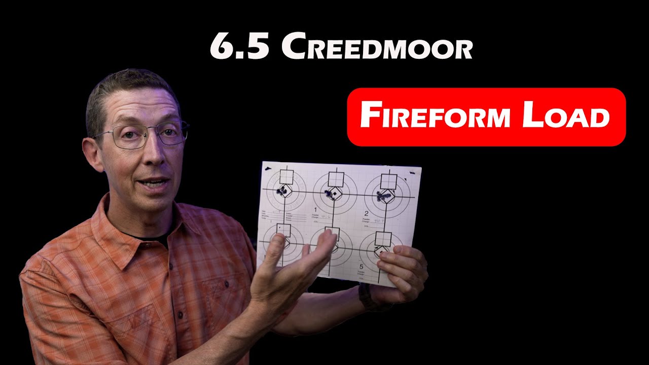 6.5 Creedmoor - Fireform Loading - YouTube