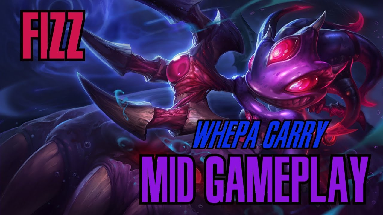League of Legends - Fizz Mid Gameplay - WHEPA 4x5 CARRY HARD [PT-BR ...