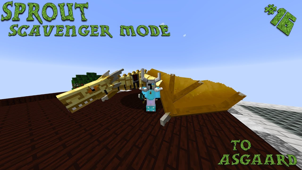 Minecraft 1.10.2 Sprout Ep. 16: The Father of Dragons Emerges! - YouTube
