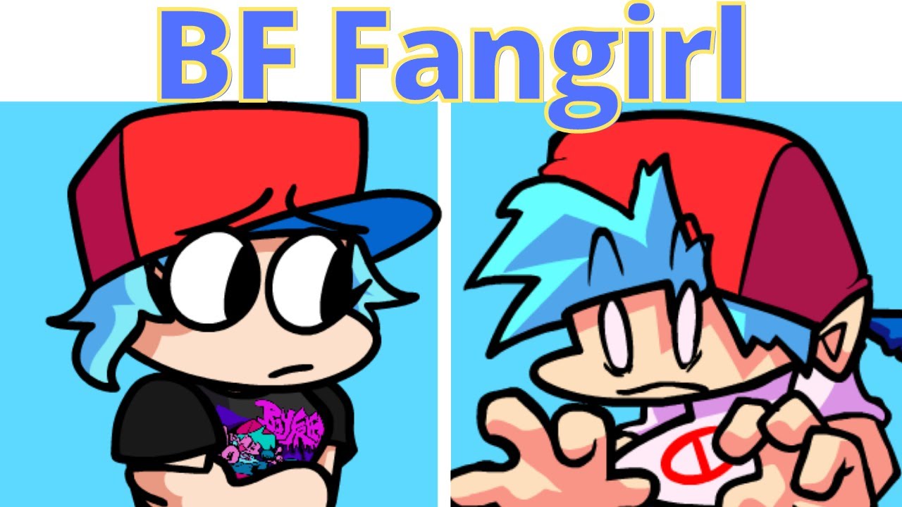 Friday Night Funkin' VS Fangirl | Fangirl Frenzy (FNF Mod) (BF Fan Club ...