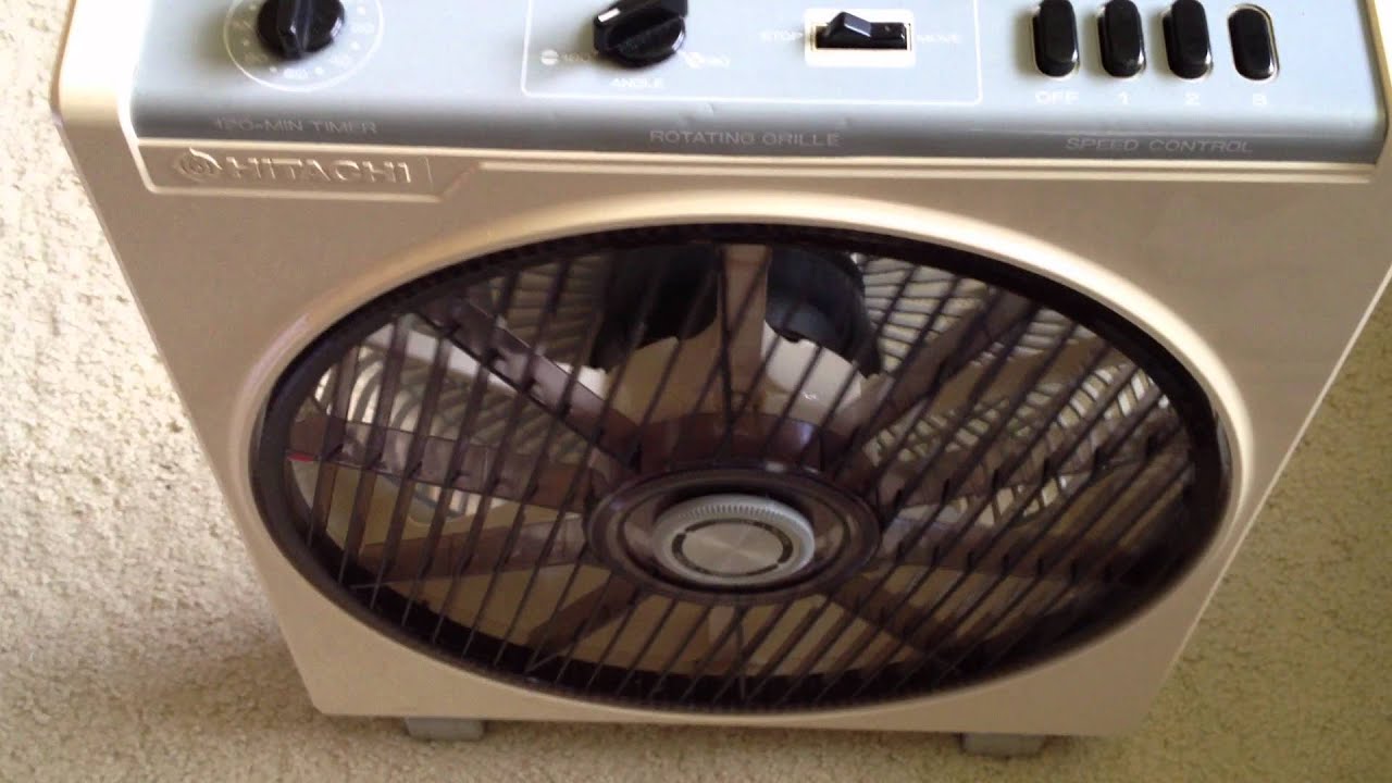 Hitachi Rotator Fan - YouTube