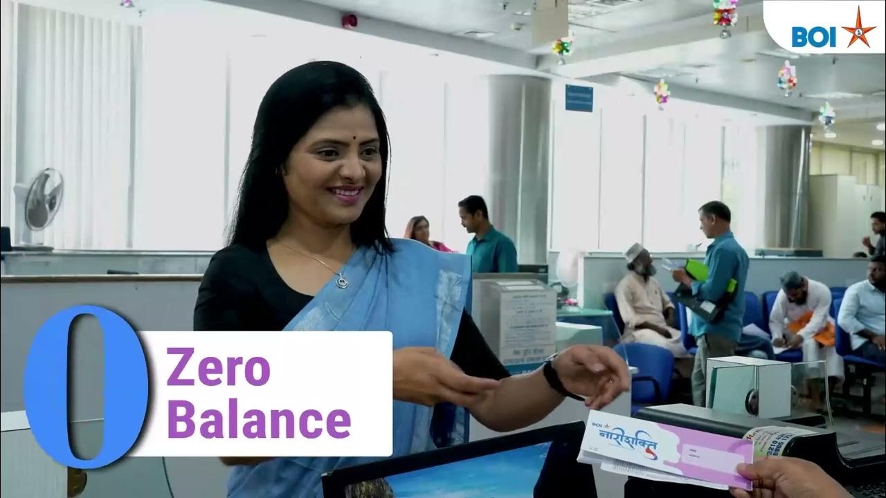 Bank Of India Nari Shakti Savings Account - YouTube